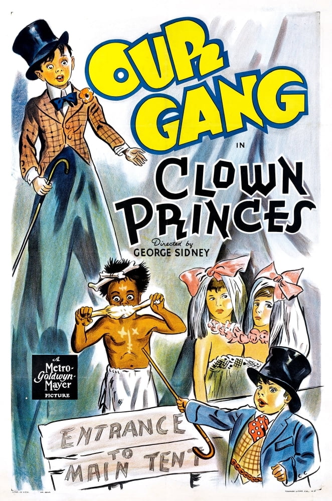 Clown Princes Carl 'Alfalfa' Switzer Billie 'Buckwheat' Thomas Spanky ...