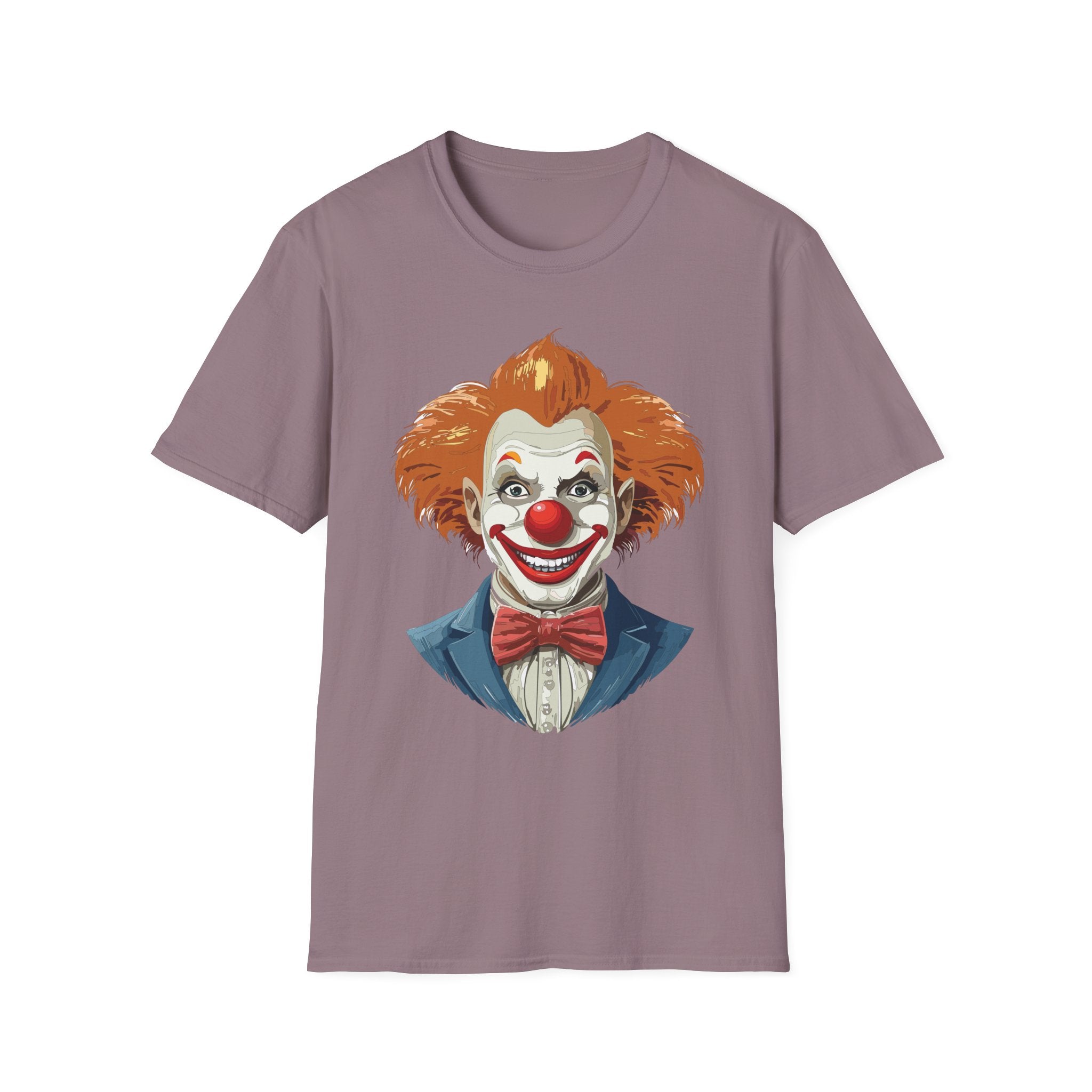 Clown Shirt, T Shirt with Clown, Funny Man Shirt, Tee Shirt with Funny ...