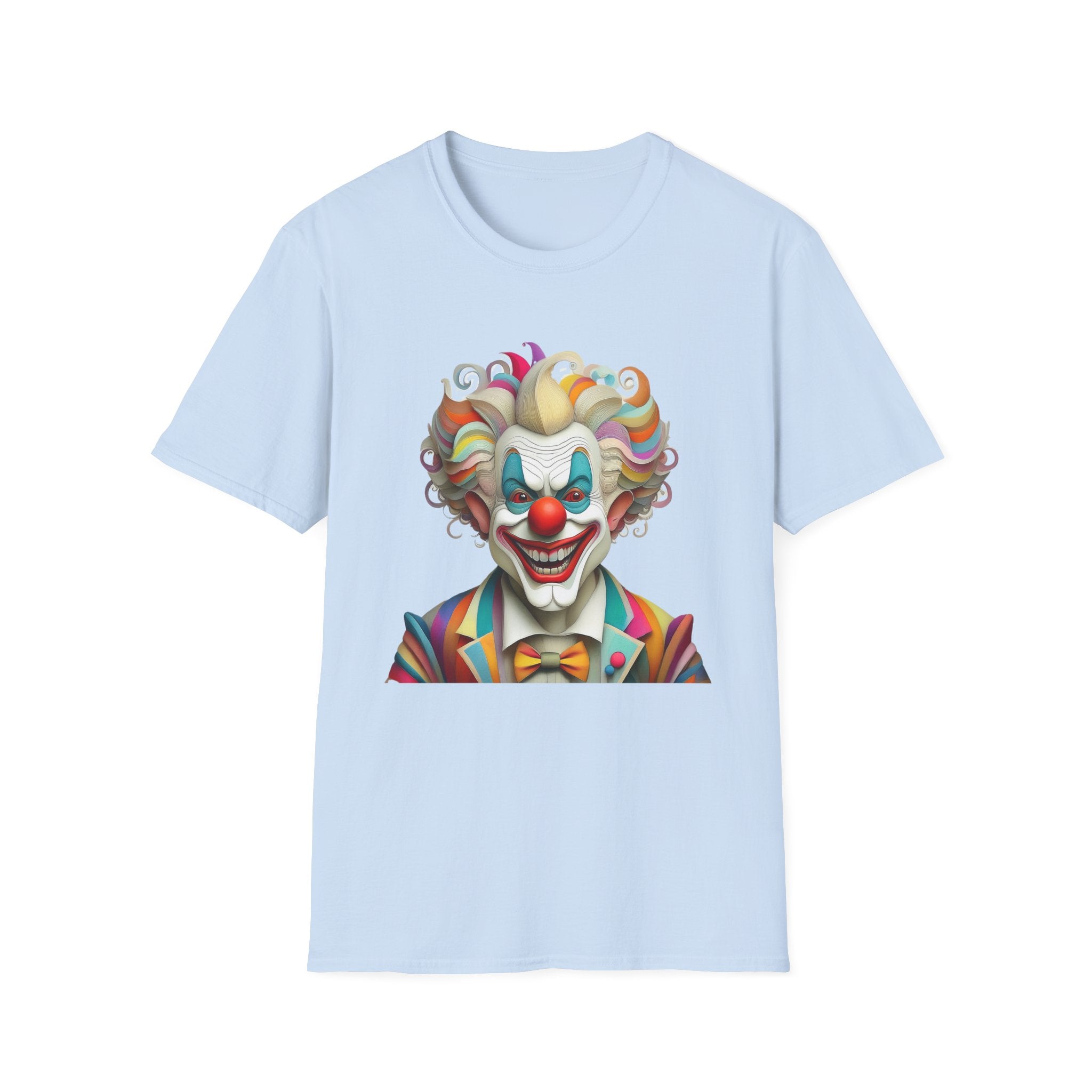 Clown Shirt, T Shirt with Clown, Funny Man Shirt, Tee Shirt with Funny ...