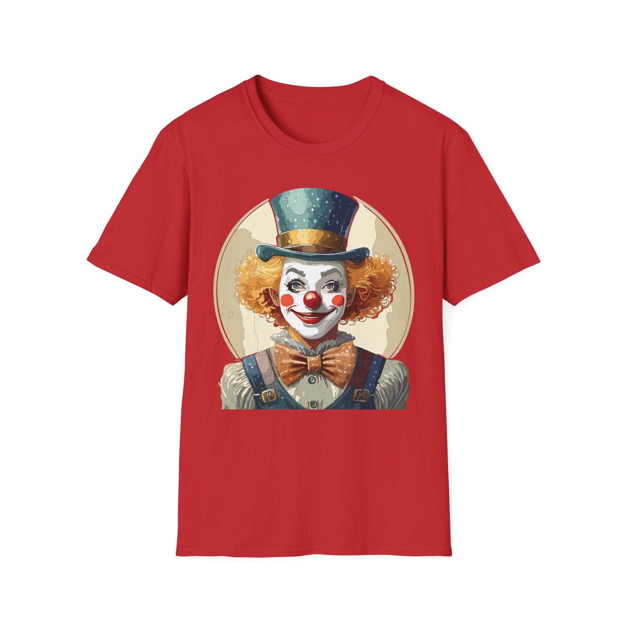 Clown Shirt, T Shirt with Clown, Funny Man Shirt, Tee Shirt with Funny ...