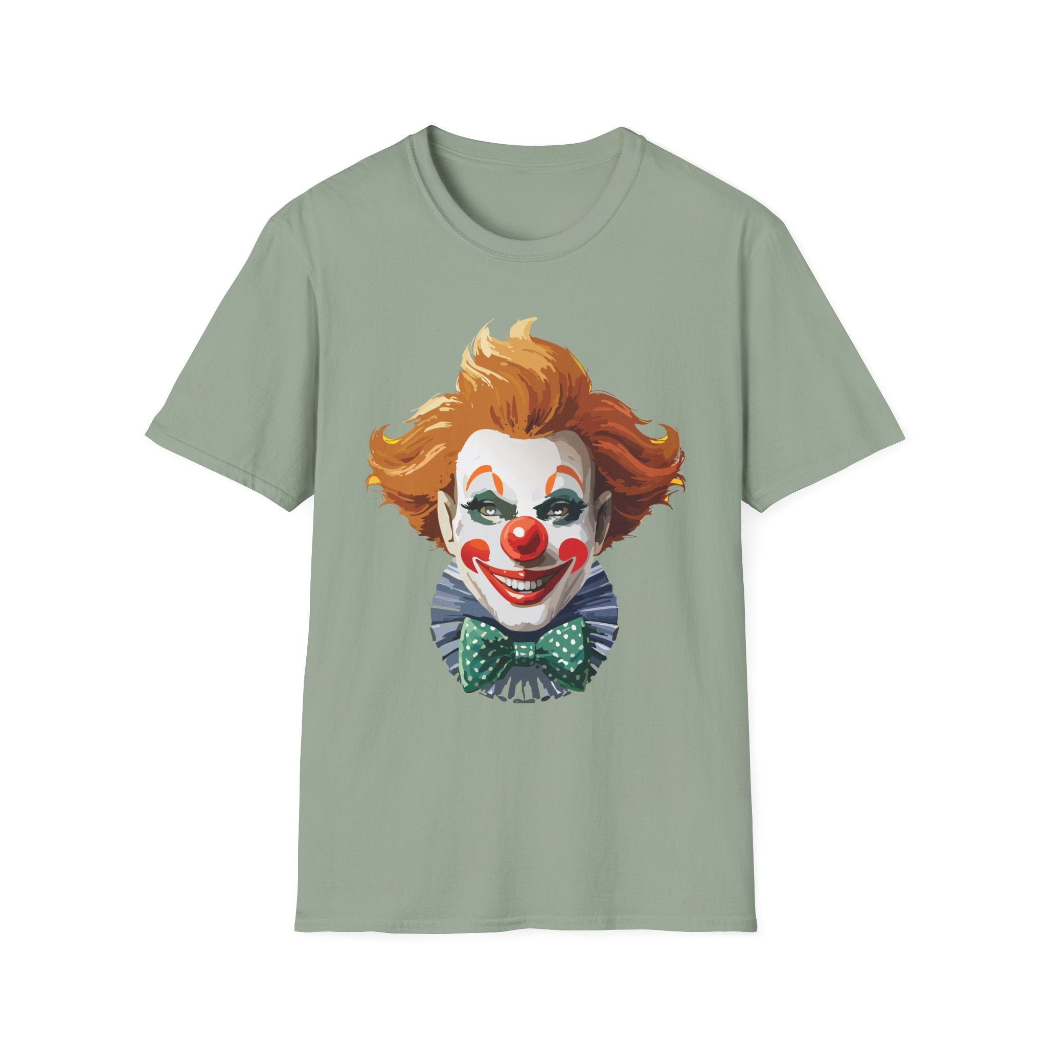 Clown Shirt, T Shirt with Clown, Funny Man Shirt, Tee Shirt with Funny ...