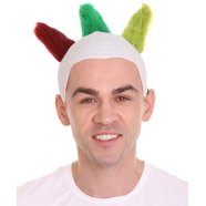 Evil Clown Bozo Adult Costume Wig - Orange - Walmart.com