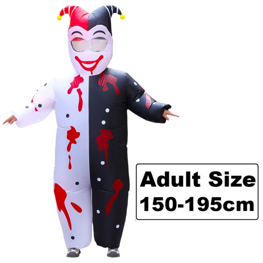 Clown inflatable costume, evil clown Halloween costume, suitable for ...
