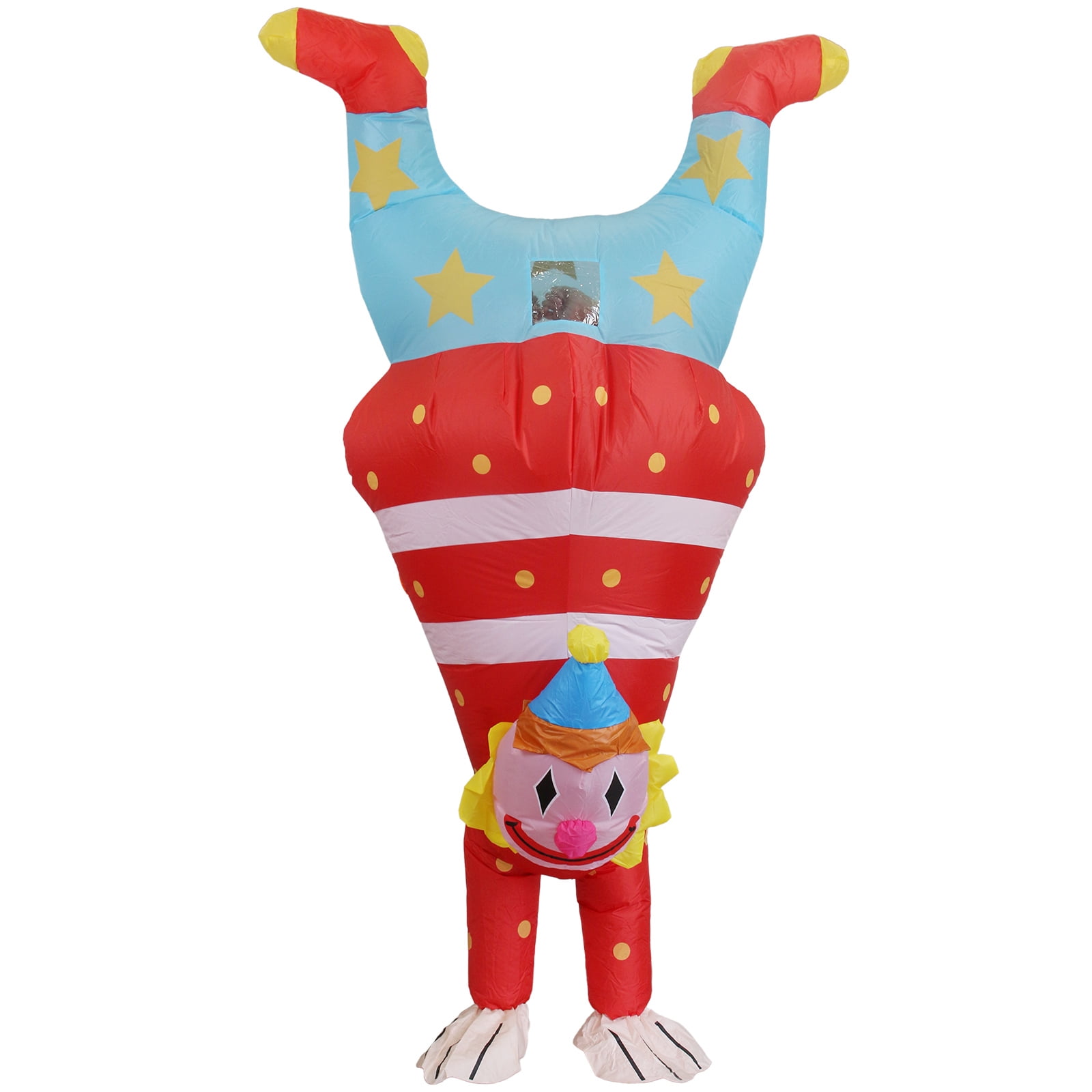 Clown inflatable costume for Halloween fun costume, suitable for adult ...