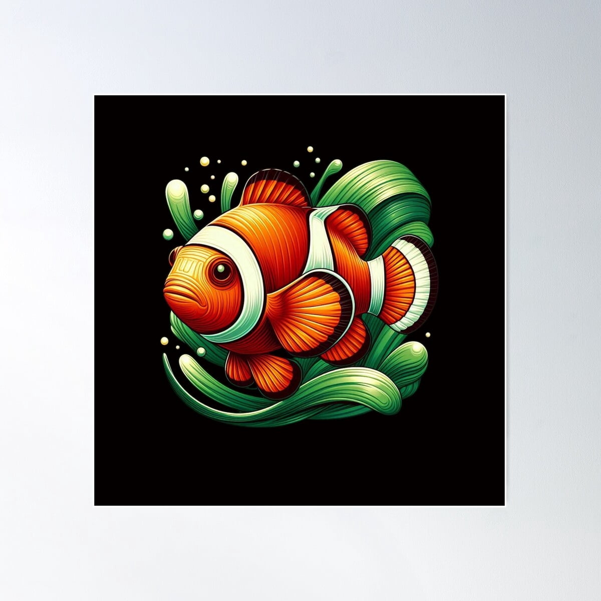Clownfish Avatar. Poster Wall Art, Modern Wall Decor For Living Room ...