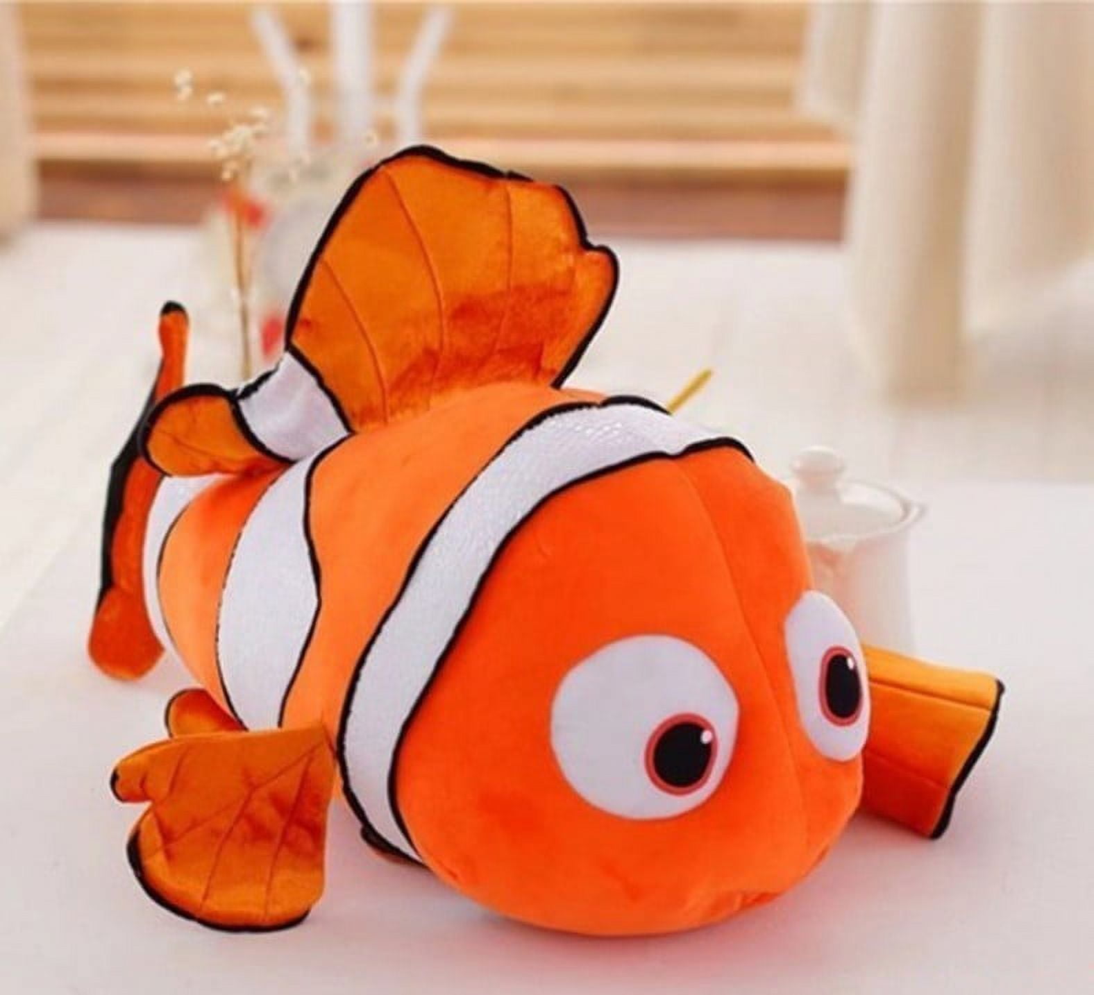 Clownfish Nemo Plush Toys Soft Stuffed Gift Dolls 10'' Long For Kids ...