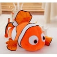 Clownfish Nemo Plush Toys Soft Stuffed Gift Dolls 10'' Long For Kids ...