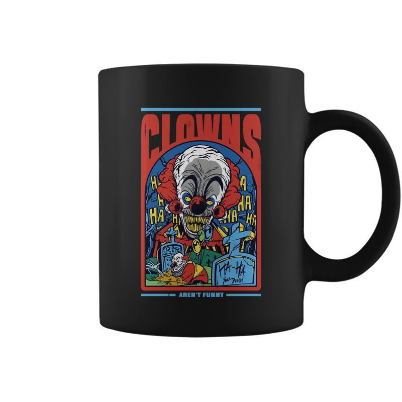 Clowns Arent Funny Graphic Design Printed Casual Daily Basic - Walmart.com