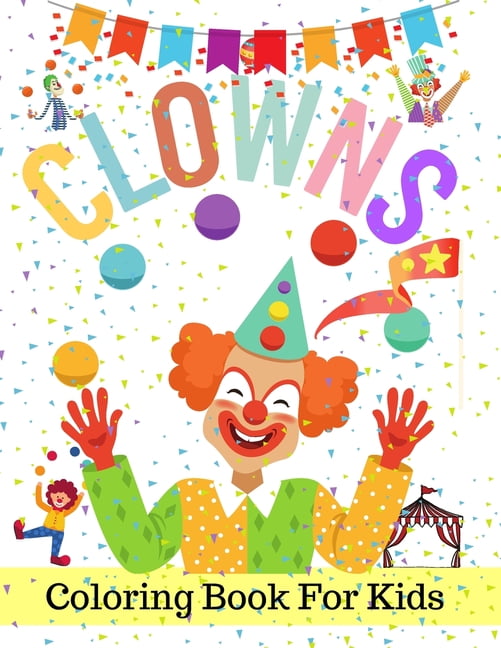 Circus Clowns Coloring Pages