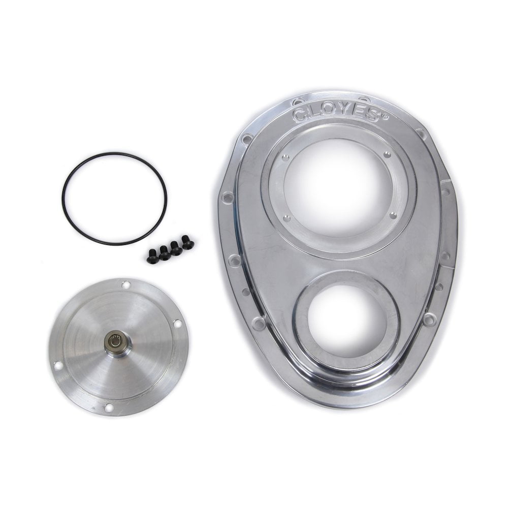 Cloyes Aluminum Timing Cover - SBC w/BBC Snout - Walmart.com