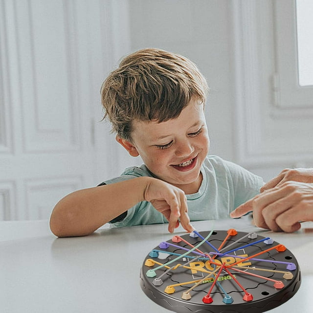 Clreance Brainy Knots Rope Untangling Table, Rope Untying Game, Brainy ...