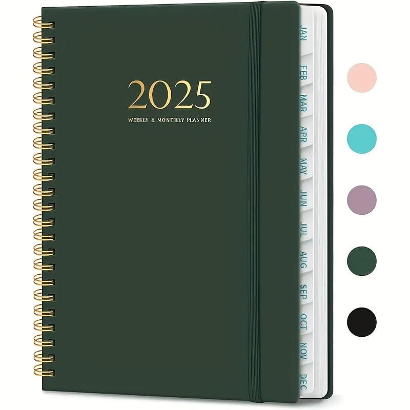 Cltech 2025 Plan, Weekly and Monthly Plan Spiral Binding, January 2025 ...