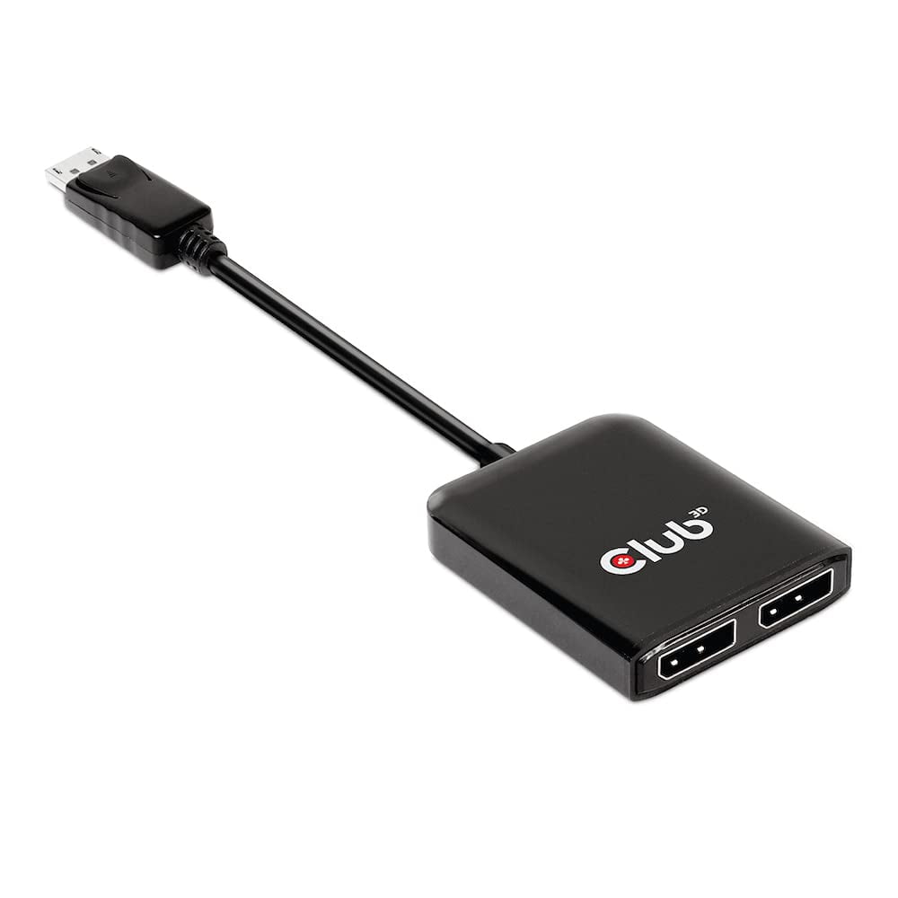 Club 3D Multi Stream Transport (MST) Hub DisplayPort 1.4 to DisplayPort ...