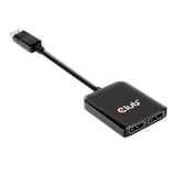 Club 3D Multi Stream Transport (MST) Hub DisplayPort 1.4 to DisplayPort ...