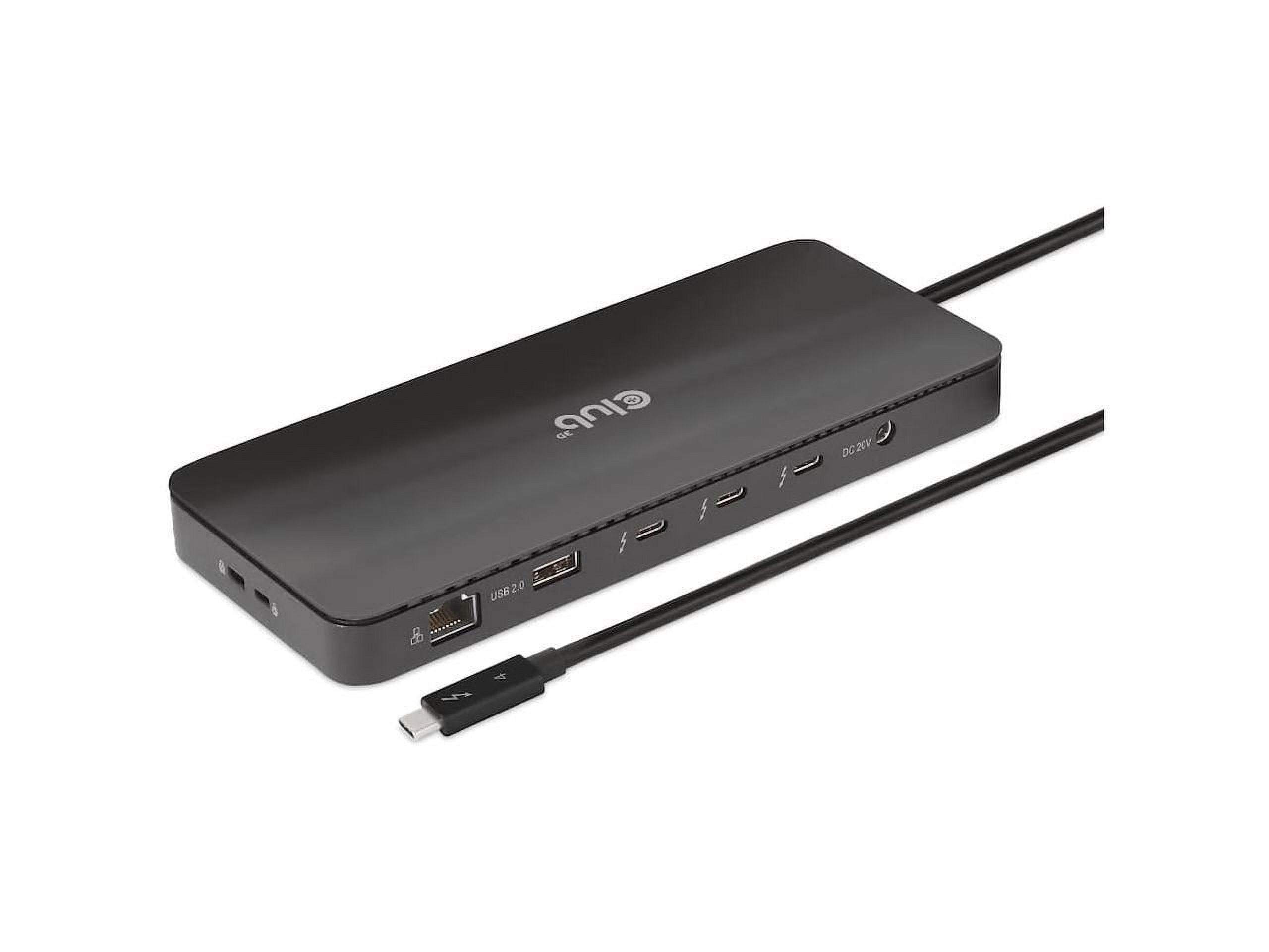 Club 3D Thunderbolt 4 11-in-1 Docking Station CSV-1581 - Walmart.com