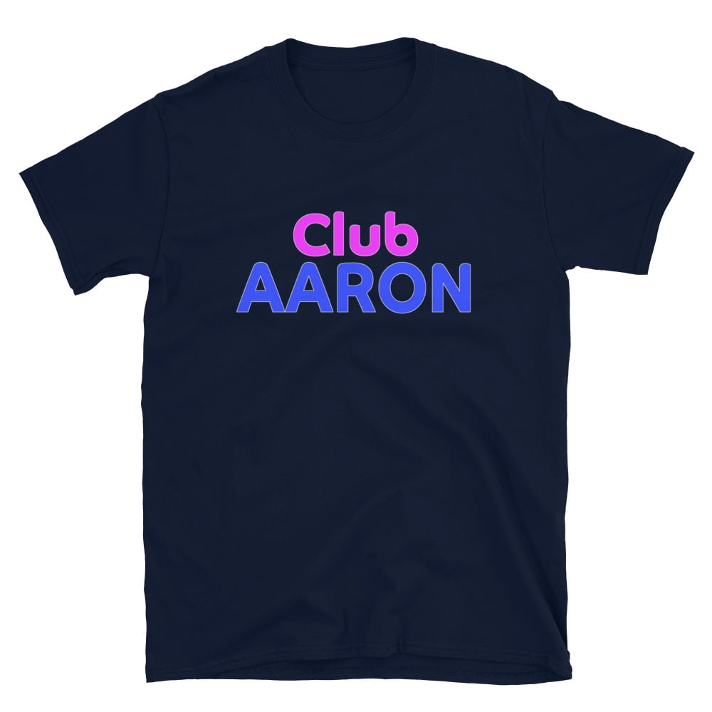 Club Aaron Family Reunion Squad First Last Name (Navy, XL) - Walmart.com