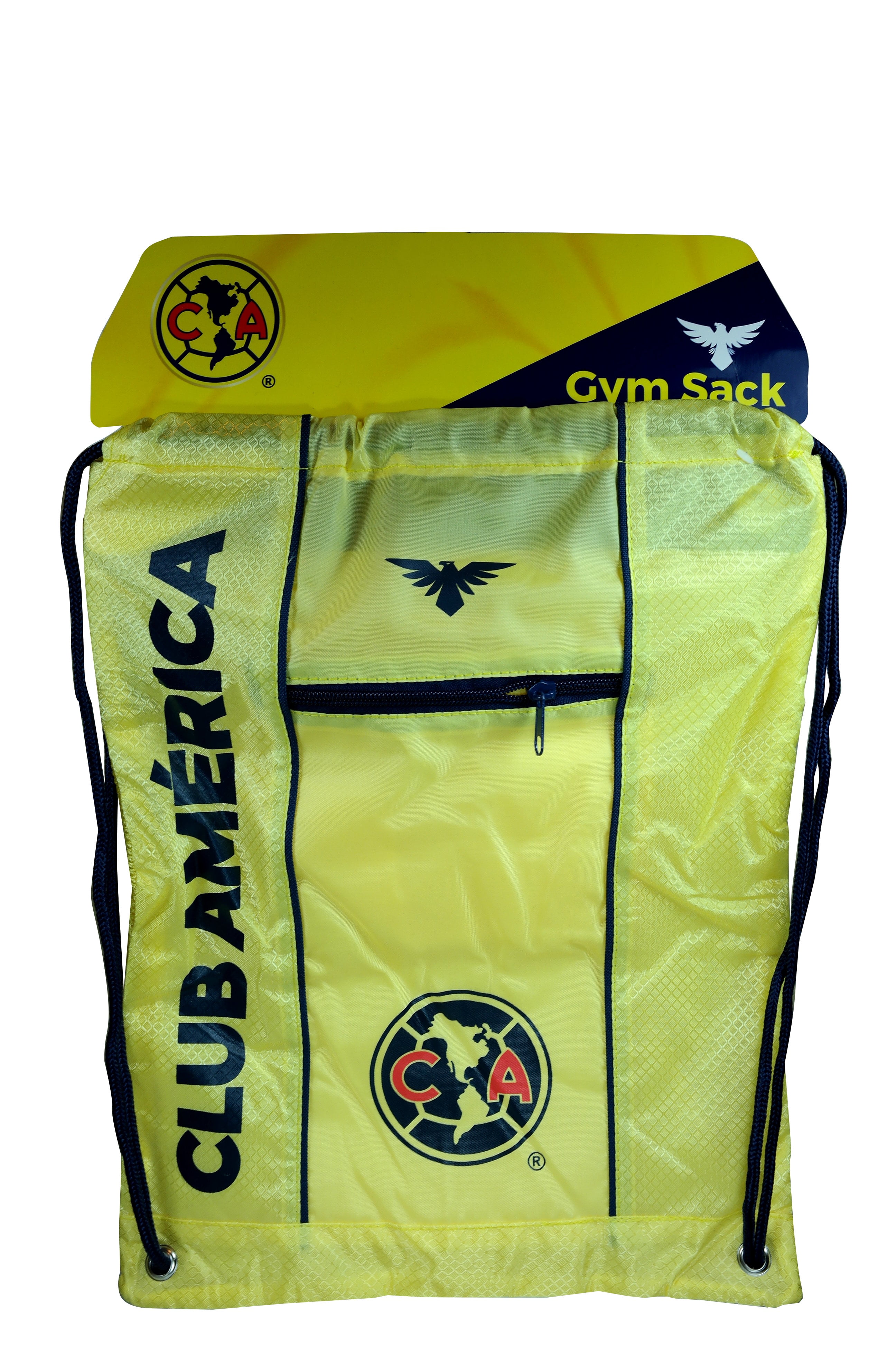 Club America Authentic Official Licensed Soccer Drawstring Cinch Sack ...