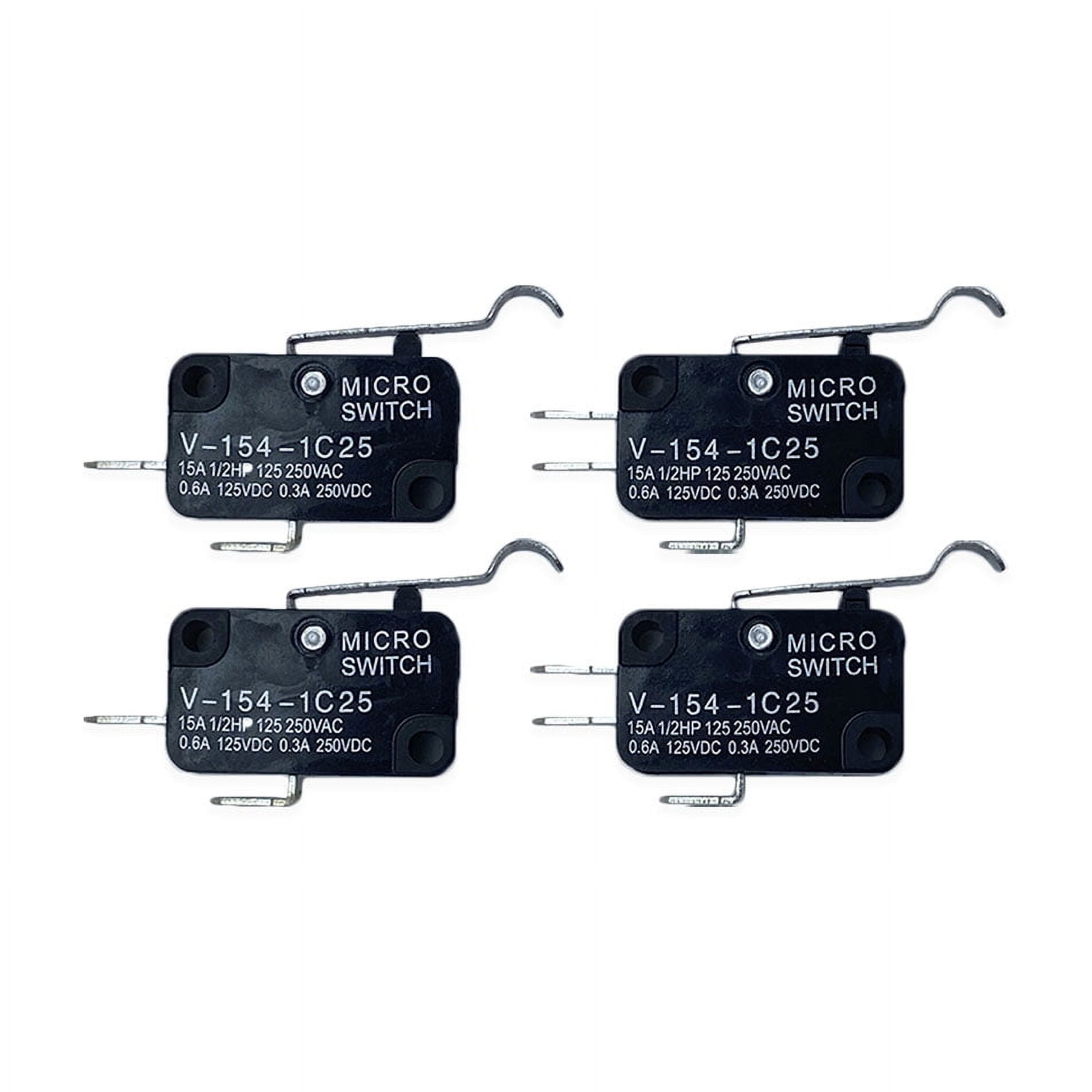 Club Car Golf Cart Parts: 4 Pack Micro Switch 2 & 3 Prong OEM ...