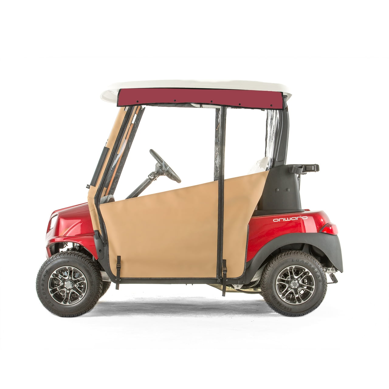 Club Car Onward Golf Cart PRO-TOURING Sunbrella Track Enclosure - Linen ...