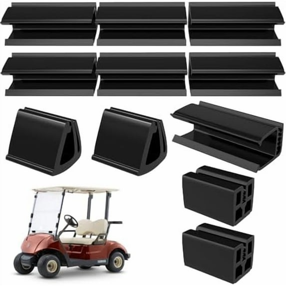 Club Car Windshield Retaining Clip Kit, Golf Cart Windshield Mounting ...