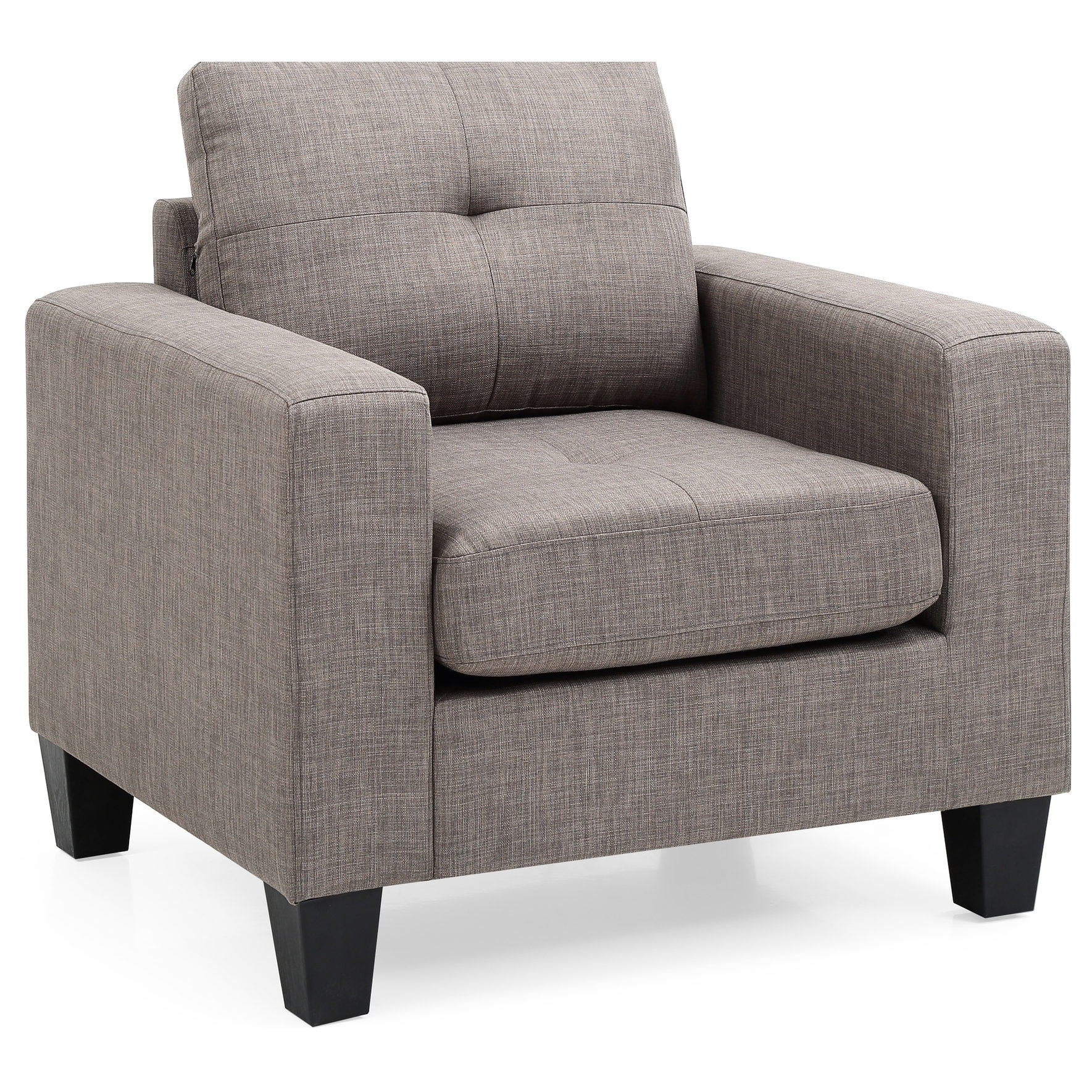 Club Chair / Comforting Gray, Modern Appeal / Fits Well in Different ...