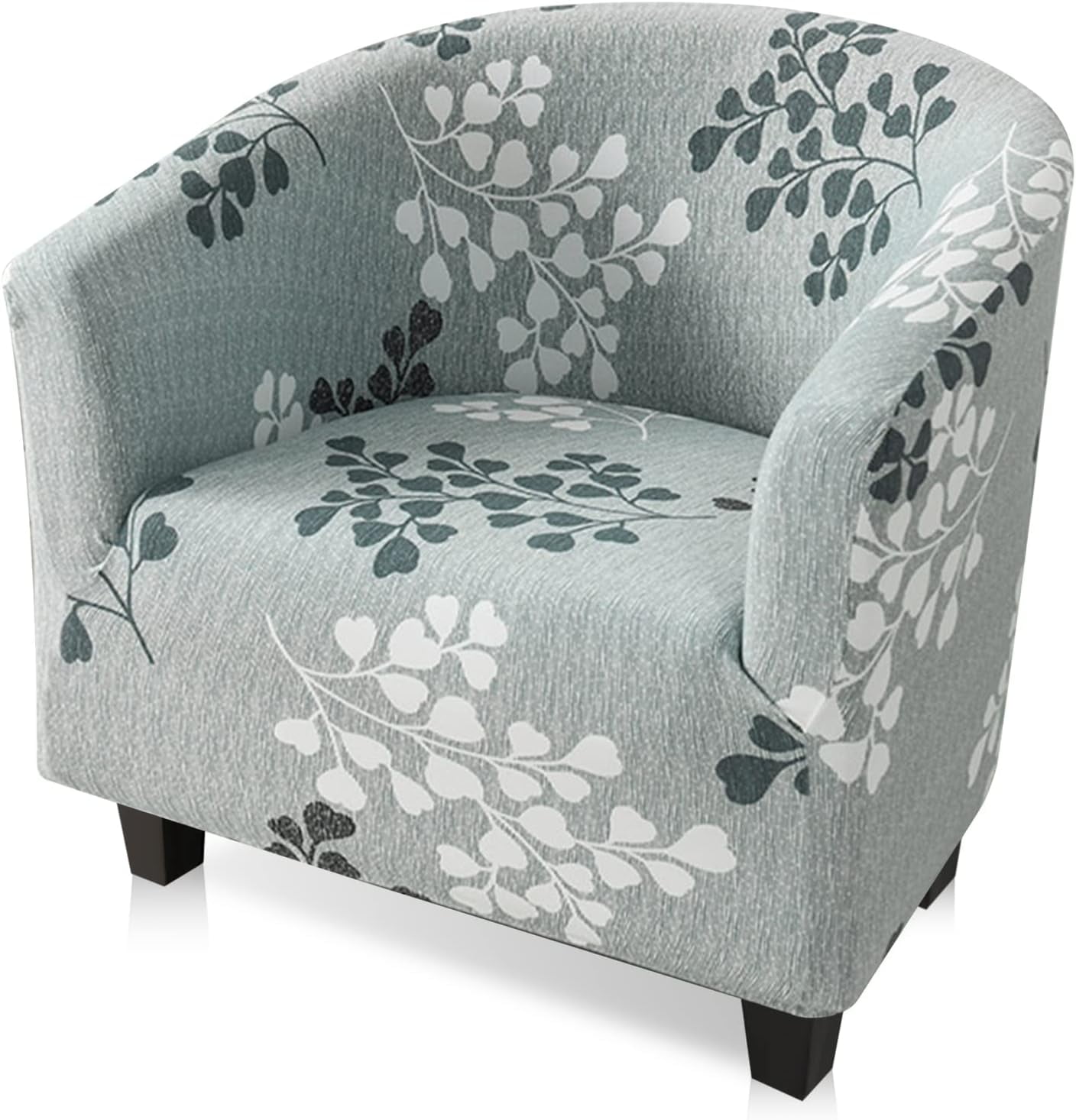 Club Chair Slipcover, 1 PCS Tub Chair Slipcover Washable Armchair Sofa ...