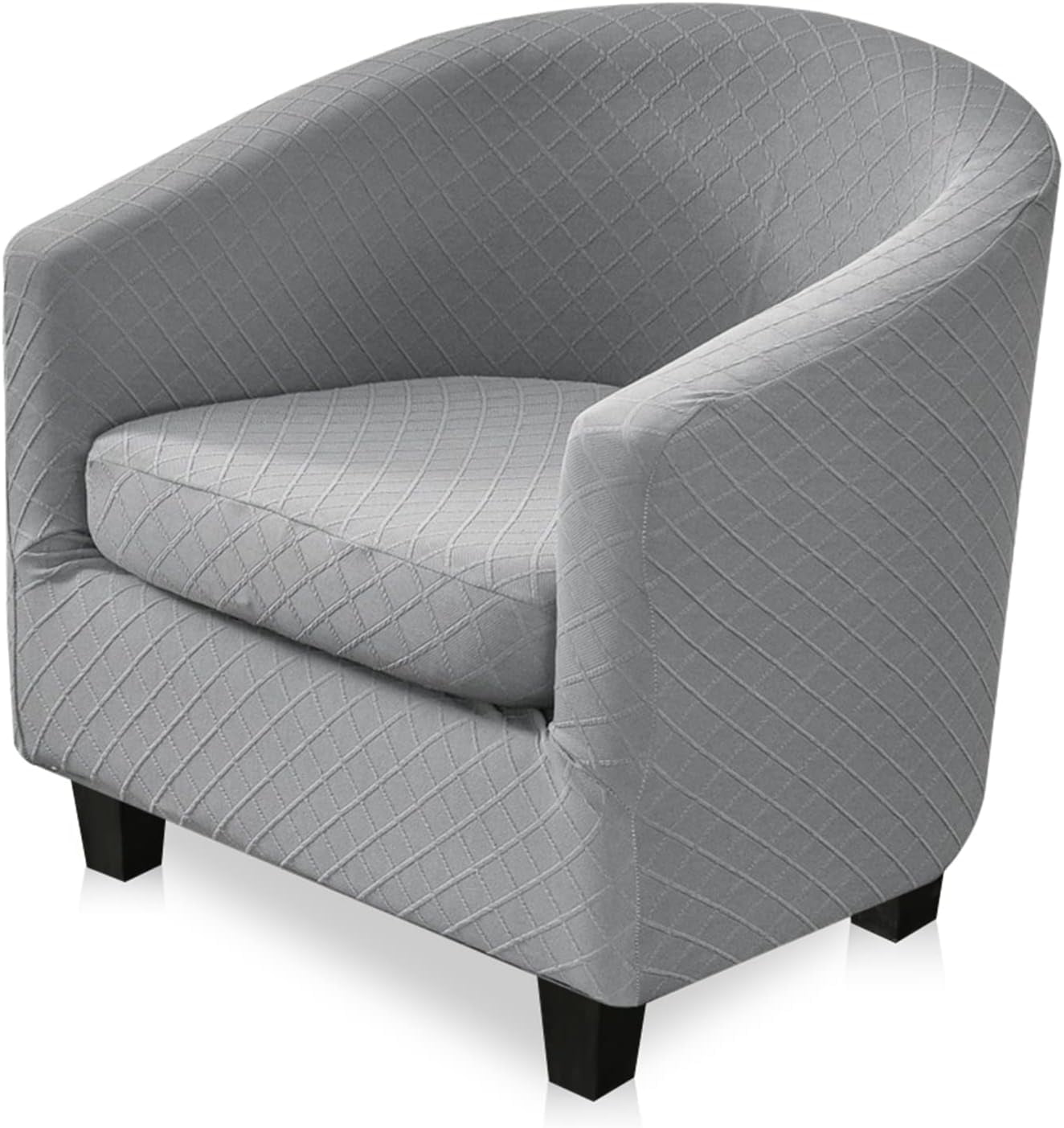 Club Chair Slipcover, High Stretch Tub Chair Cover, Universal Spandex ...