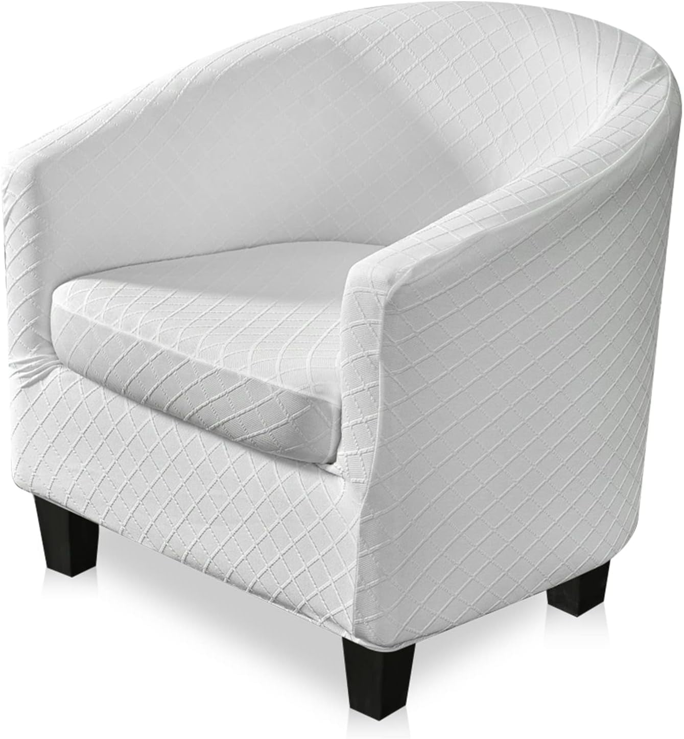 Club Chair Slipcover, High Stretch Tub Chair Cover, Universal Spandex ...