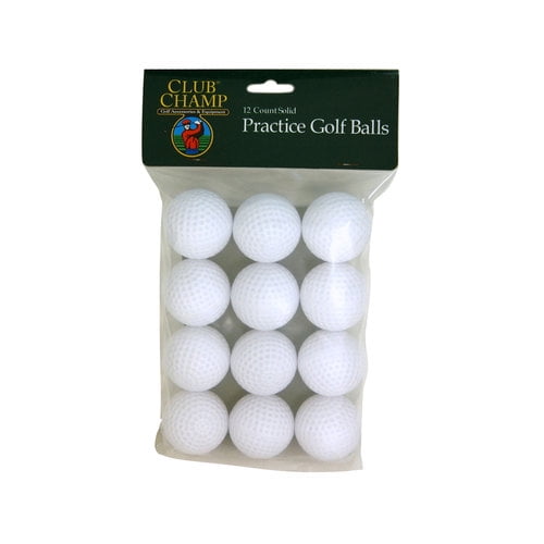 Club Champ 12 Practice Golf Balls - Walmart.com