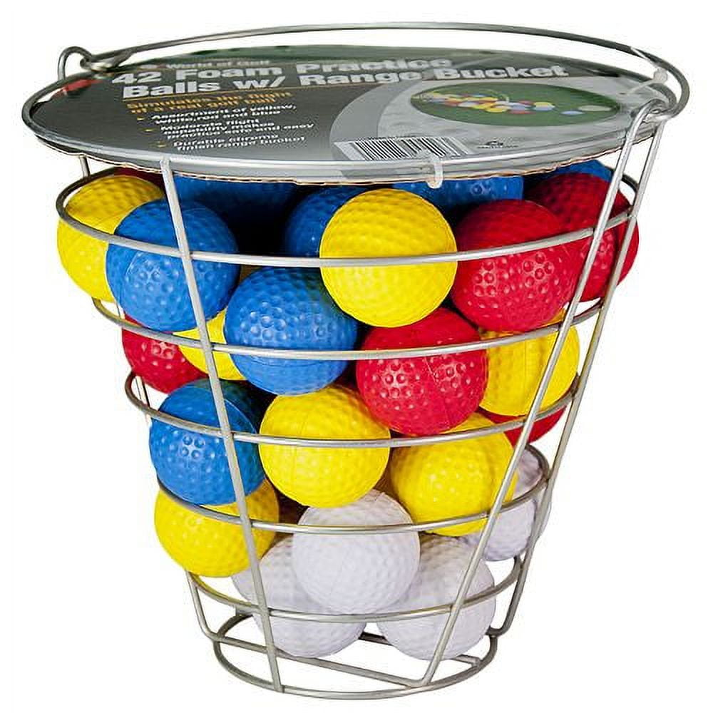 Club Champ Basket of Foam Balls, 42 Count - Walmart.com