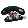 Club Champ Golfer's Putter Pool Game with 16 Billard Style Golf Balls ...