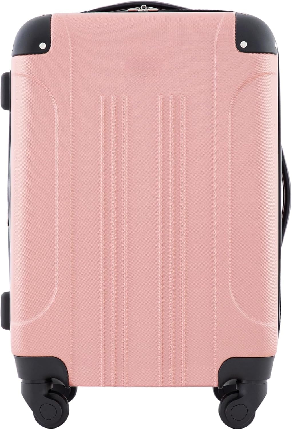 Club Chicago Hardside Expandable Spinner Luggage, Purple, 20" Carry-On ...