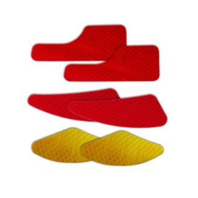 6 Piece Reflector Kit – Side/Rear Reflectors – Street Legal - Pressure ...