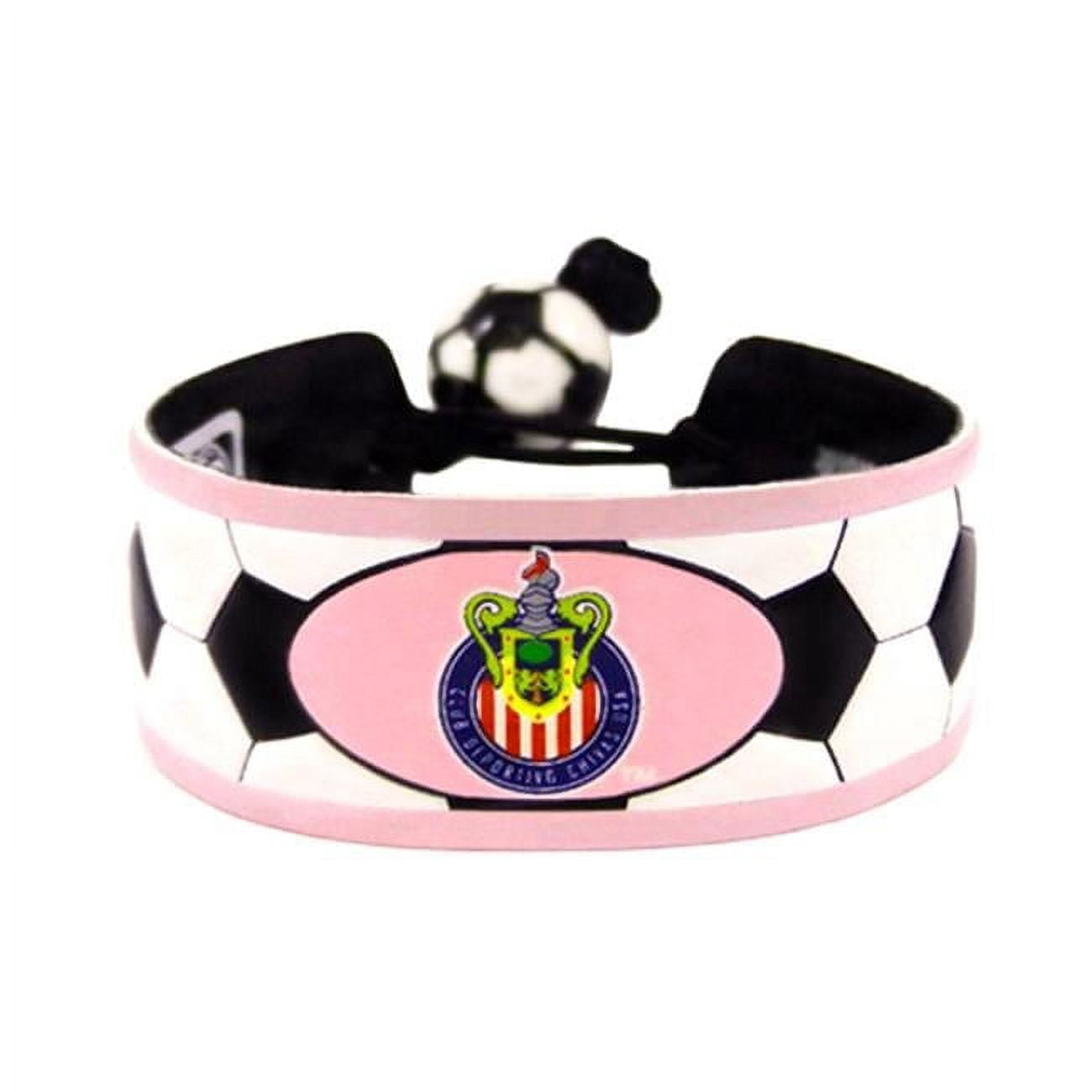 Club Deportivo Chivas USA Soccer Bracelet, Pink - Walmart.com