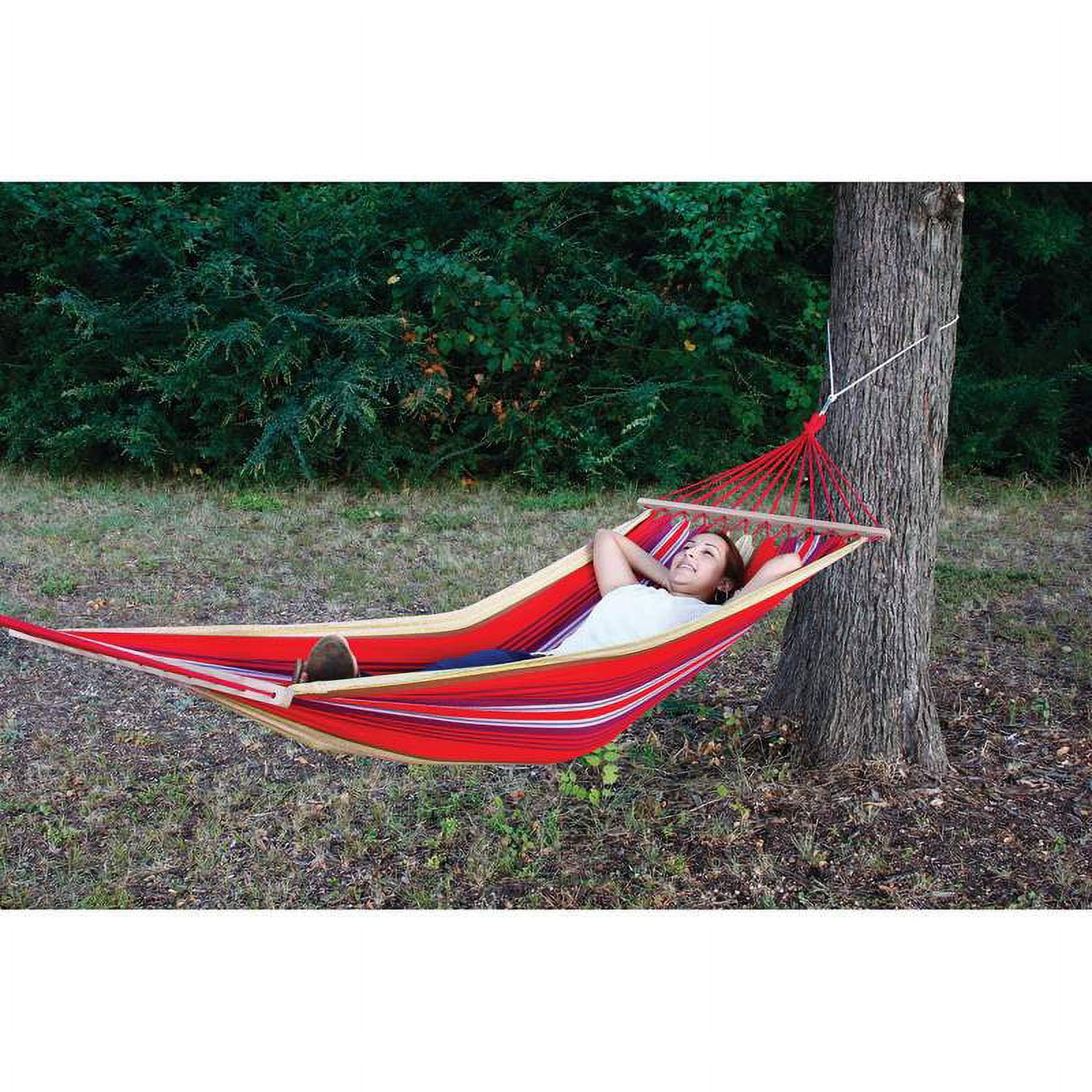 Club Fun™ Hammock with Wood Ends - Walmart.com