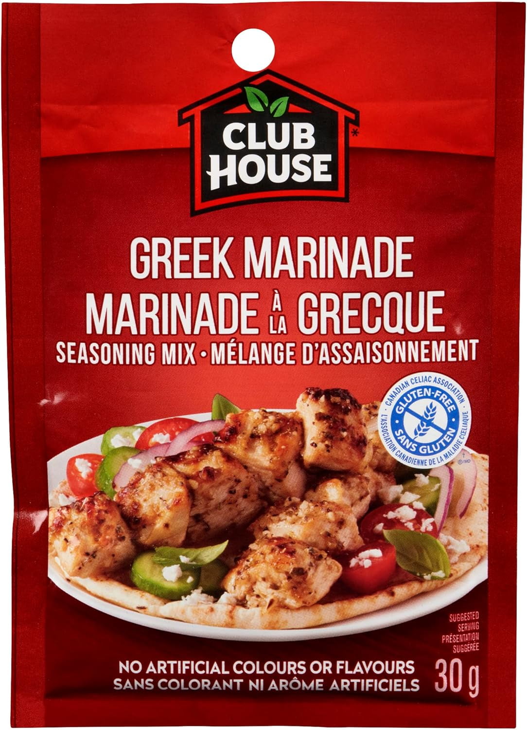 Club House Greek Marinade Seasoning Mix, 30g/1 oz. Packet - Walmart.com