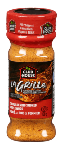Club House La Grille Smouldering Smoked Applewood Seasoning 168g ...