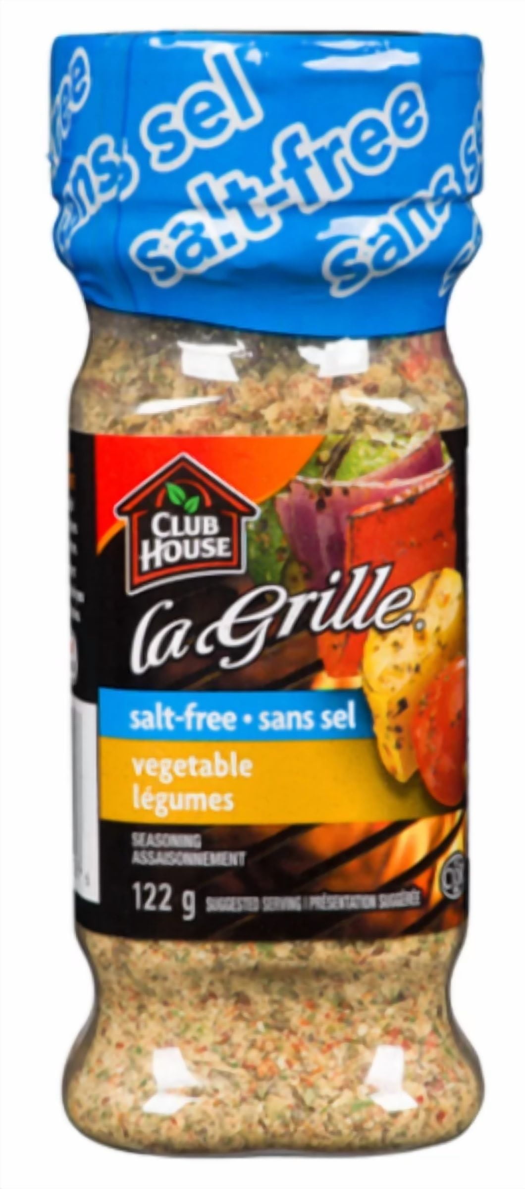 Club House La Grille Vegetable Seasoning No Salt Added 122g - Walmart.com