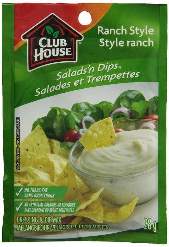 Club House Ranch Style Dressing & Dip Mix, 28g/1oz., {Imported from ...