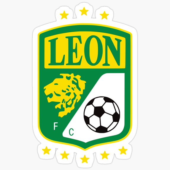Club Leon Fc Sticker Phone Decal Water Bottle Stickers Car Decals ...