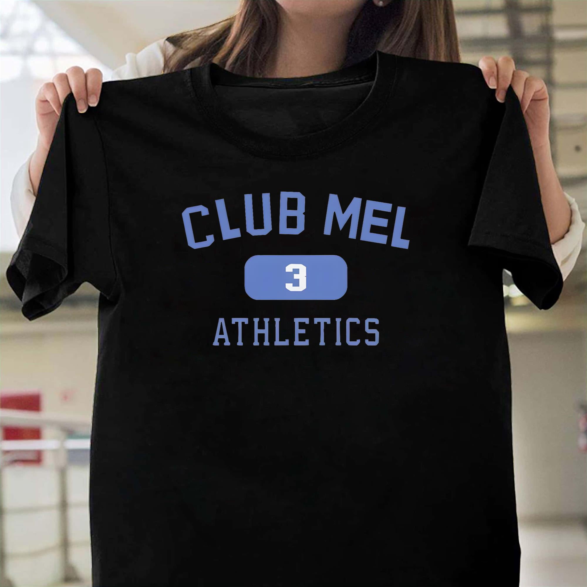 Club Mel 3 Athletics Funny Sports Parody Team Fan, Graphic Humor V61027 ...