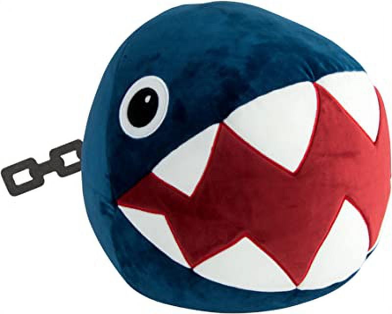 Club Mocchi Mocchi- Super Mario Chain Chomp Mega Plush Toy, 15 inch ...