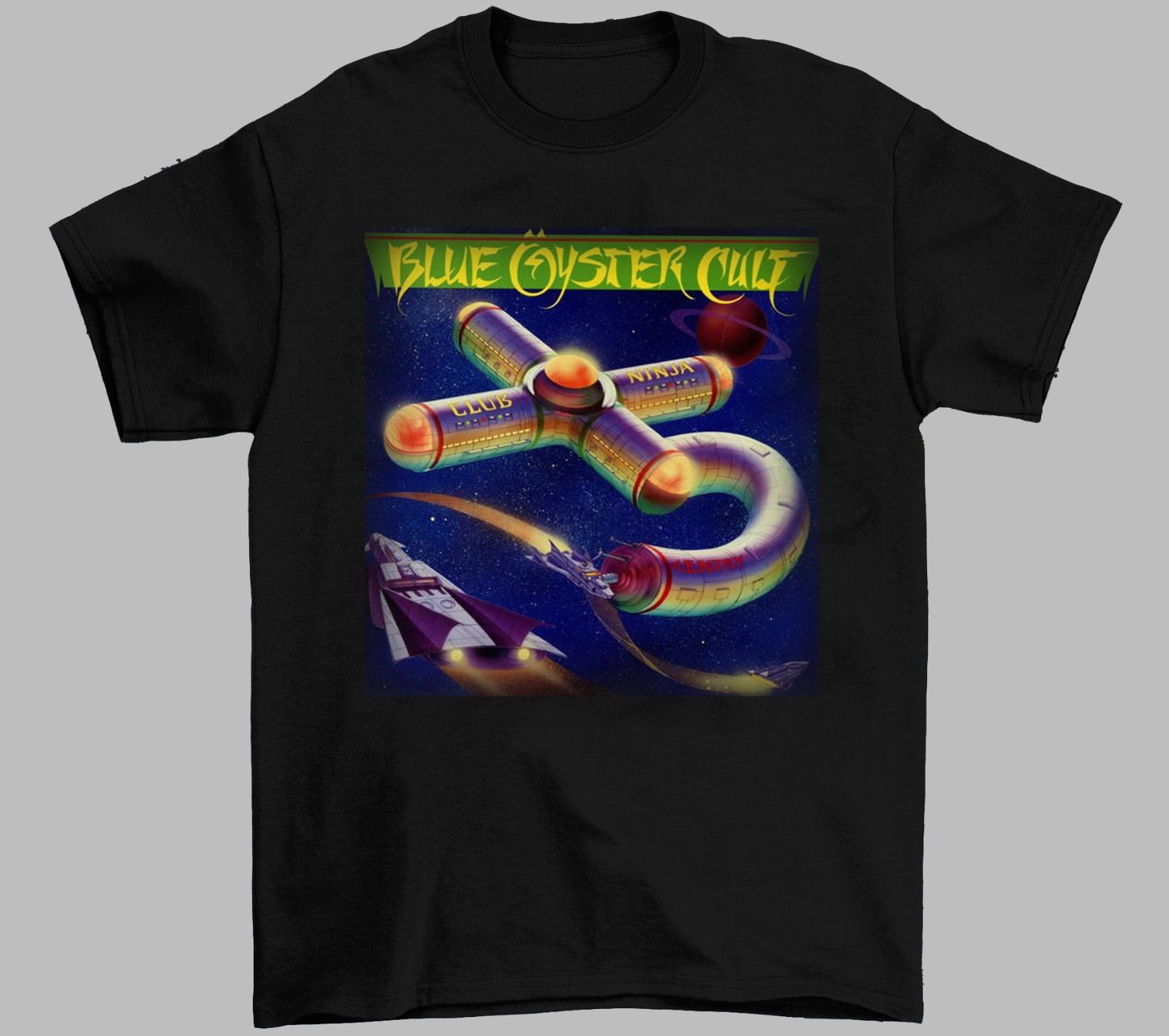 Club Ninja - Blue Oyster Cult T-Shirt Cotton Short Sleeve All Size S to ...