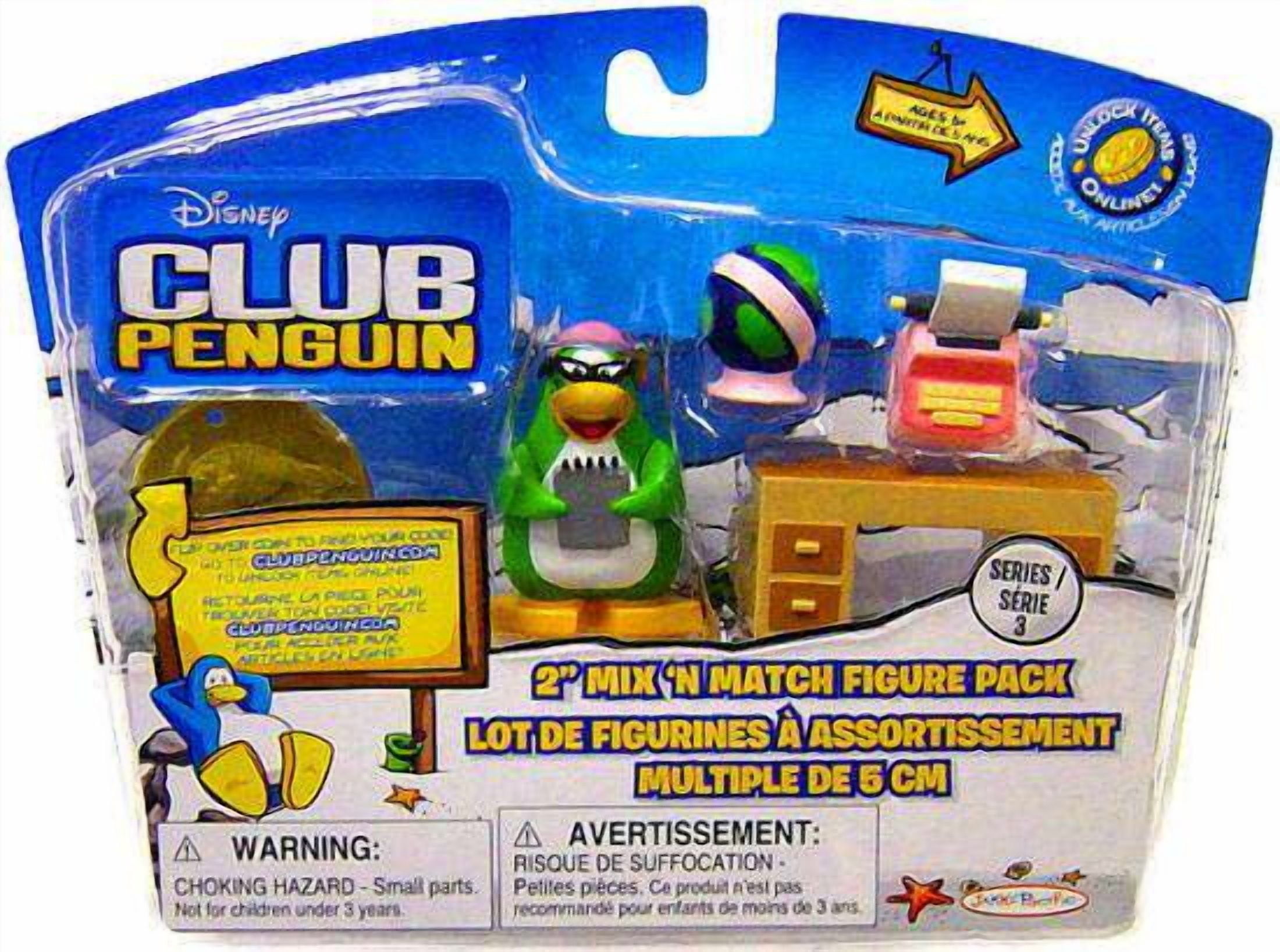 Club Penguin Mix 'N Match Series 3 Aunt Arctic Mini Figure Set ...