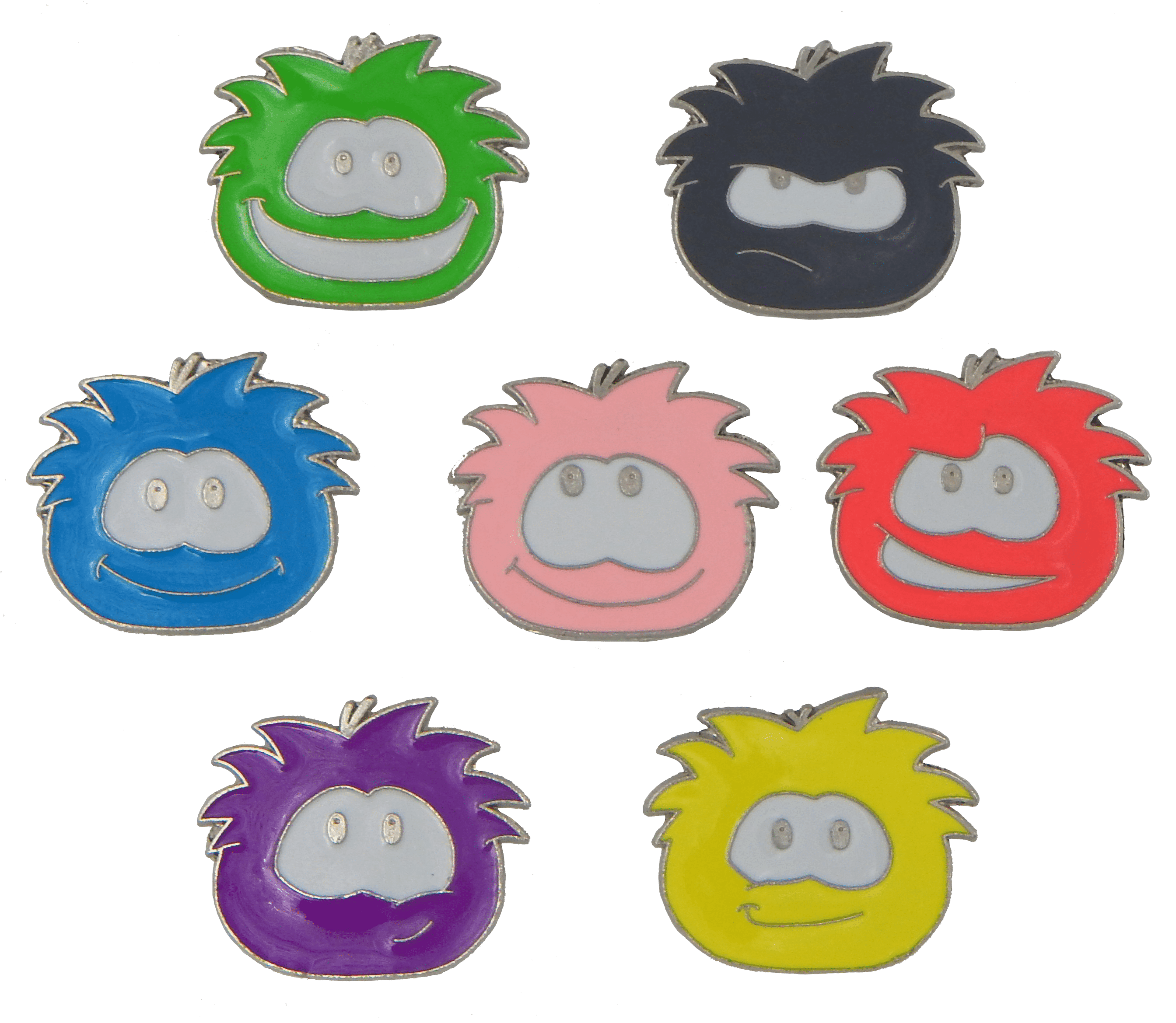 Club Penguin Puffles Colors 7 Disney Park Trading Pins Starter Set ~ New - Walmart.com