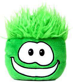 Club Penguin Series 1 Green Puffle Plush - Walmart.com