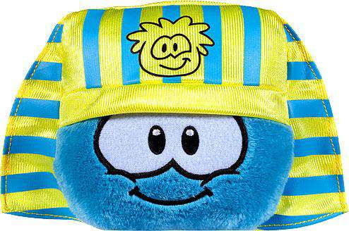 Club Penguin Series 10 Blue Puffle Plush (Pharaoh Headress Hat ...