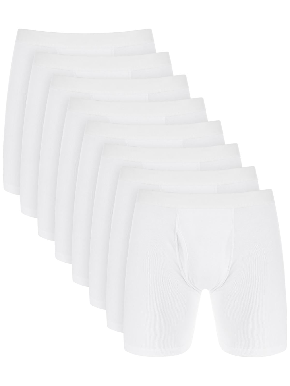 Club Room Mens 8 Pack Cotton Stretch Boxer Briefs - Walmart.com