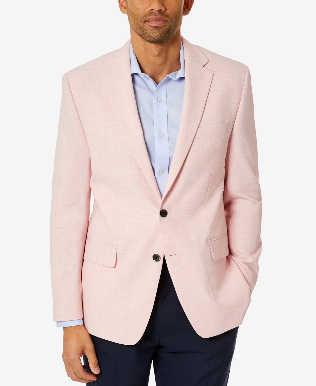 Club Room Men's Classic Fit Solid Sport Coat Pink Size 36 - Walmart.com