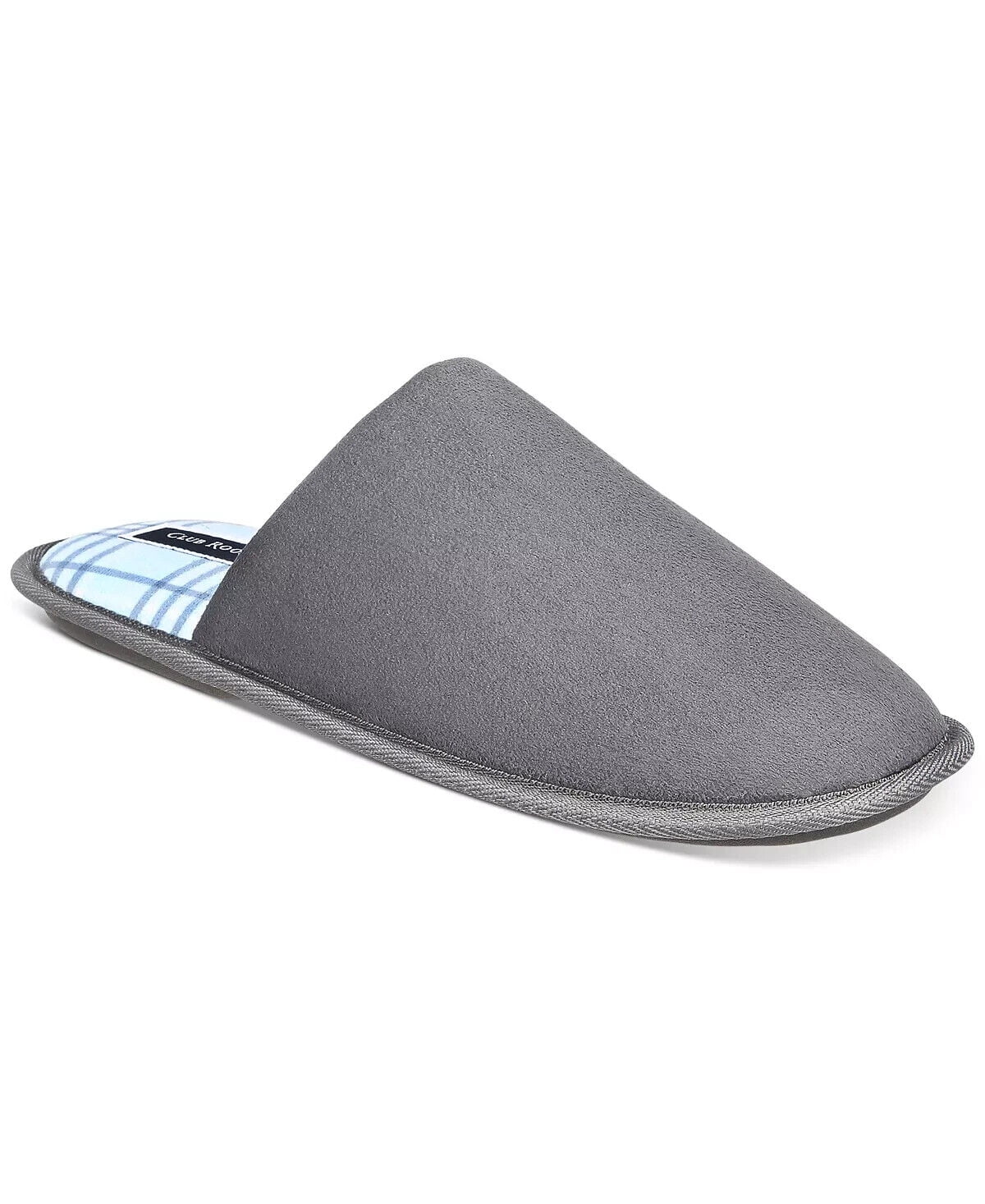 Club Room Men's Mule Slippers in Grey-Size Medium 8-9 - Walmart.com